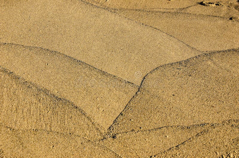 Textured Background of Beach Sand Stock Photo - Image of lines, texture ...