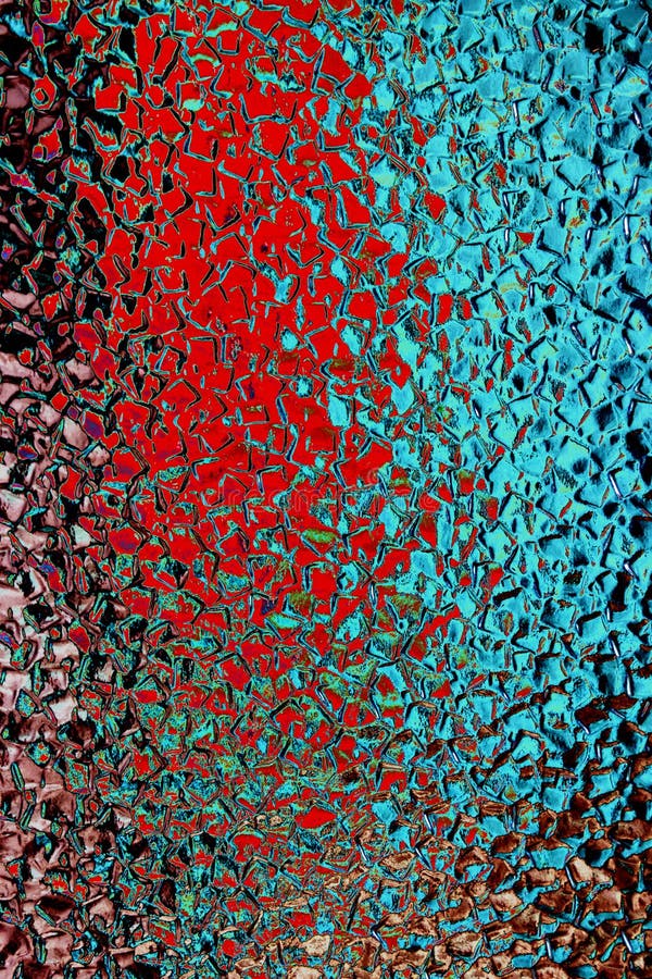 Textured Background of Corrugated Wavy Glass. Abstract Relief Pattern ...