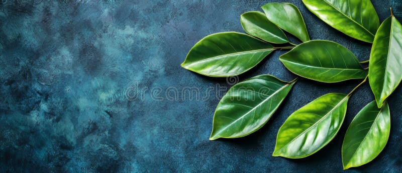 A Textured Background Featuring Fresh Leaves To Represent the Japanese ...