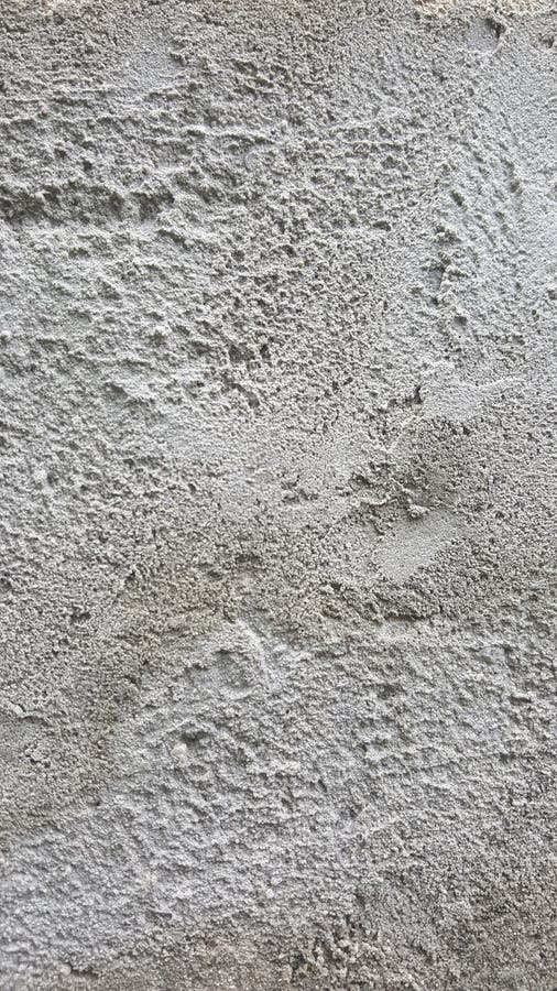 Textured Background Formed with Cement Mass Placed on the Walll ...