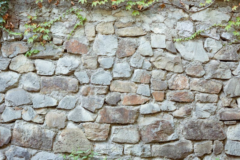 Textured Background Irregular Natural Stone Wall Made of Different ...