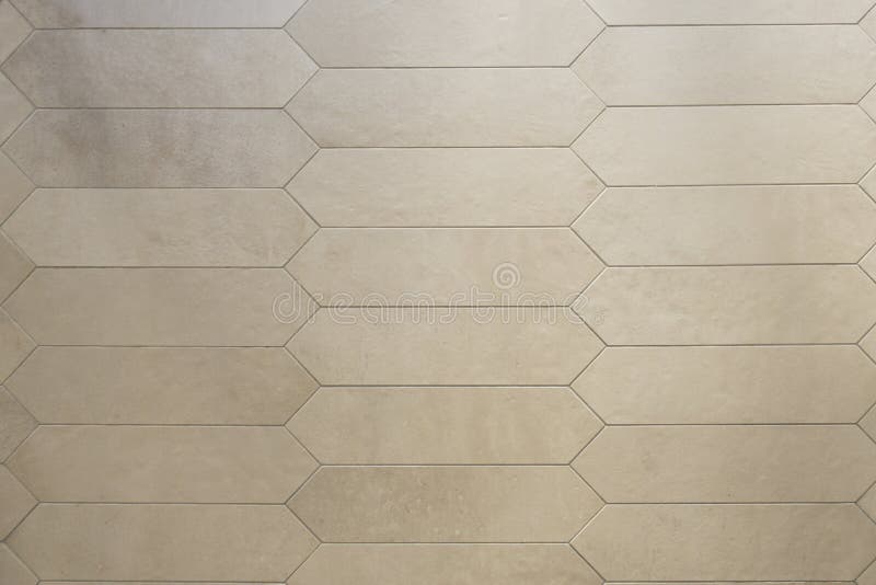 Light Tan Long 6 Pointed Tile Stock Photo - Image of distressed ...