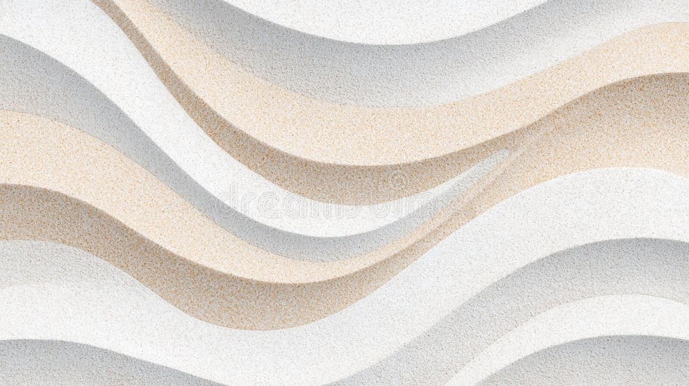 A Textured Background with a Repeating Wave Pattern in Shades of White ...