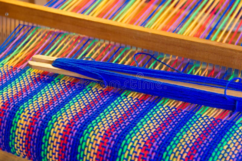 Comb Loom with Rainbow Colors and Diversity Flag Stock Photo - Image of ...