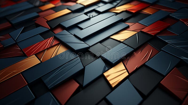 Textured Backgrounds with 3D Geometric Patterns Offer Modern Visual ...