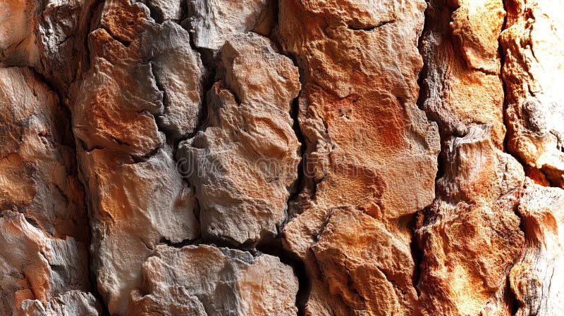 Textured Bark Backdrop Showcasing Natural Eco-friendly Elements for ...