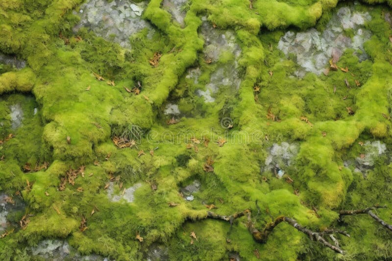 Textured Bark of an Old Oak Tree with Moss Stock Image - Image of ...