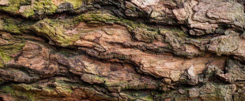 The Textured Bark of a Tree Revealing Intricate Natural Patterns and ...