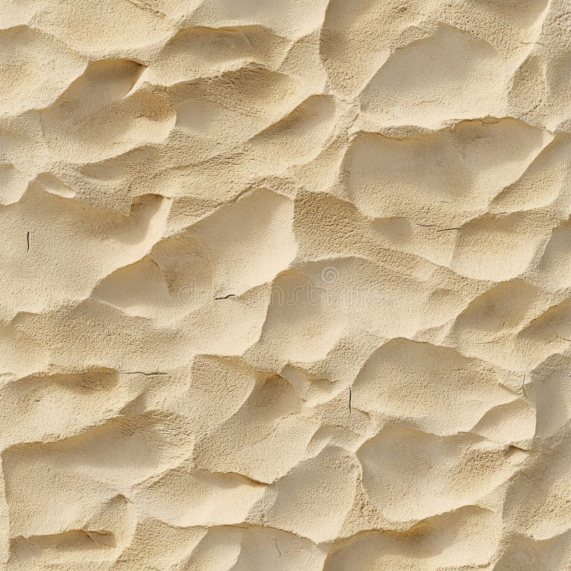 Textured Beige Plaster Wall with Uneven Patterns in Natural Light Stock ...