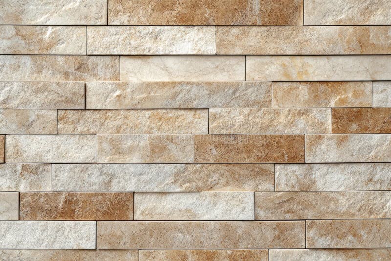 Textured Beige Stone Tile Pattern with Subtle Marble Finish. AI ...