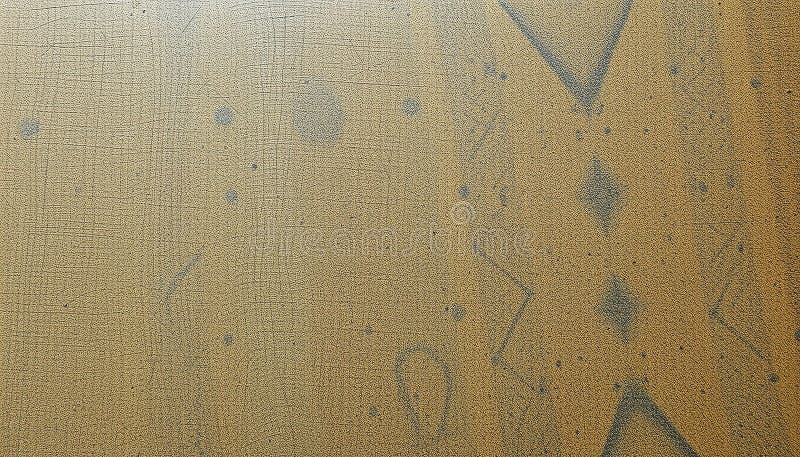 Textured Beige Surface with Subtle Geometric Pattern and Faint Black ...
