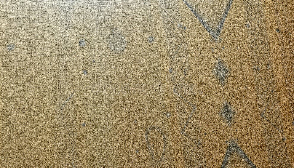 Textured Beige Surface with Subtle Geometric Pattern and Faint Black ...