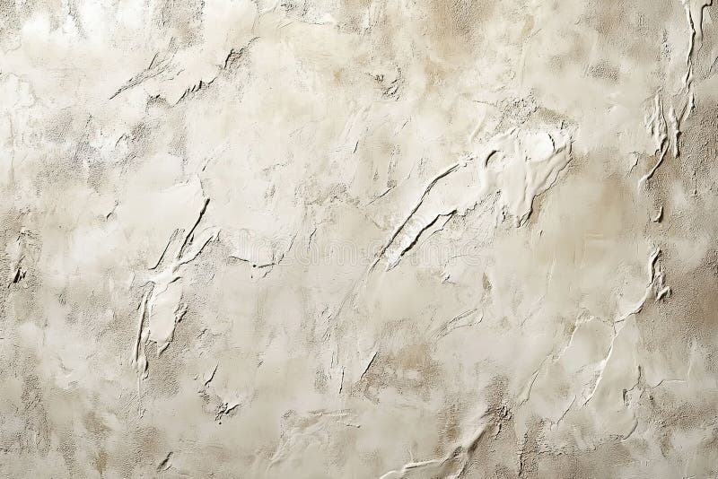 Textured Beige Wall with Abstract Rough Plaster Surface Stock Image ...