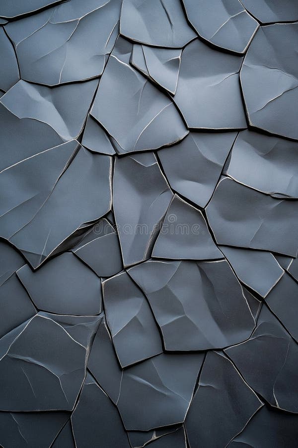Textured Black Paper Background with Crumpled Lines and Irregular ...