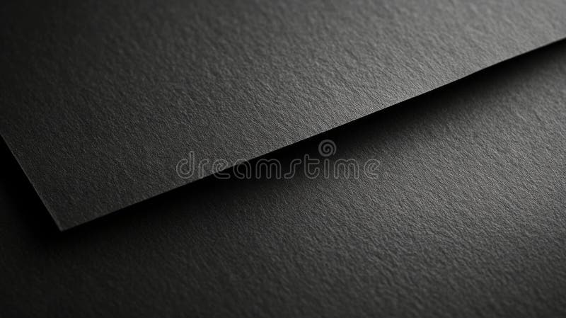 Textured Black Paper Background Showcasing a Subtle, Rough Surface ...