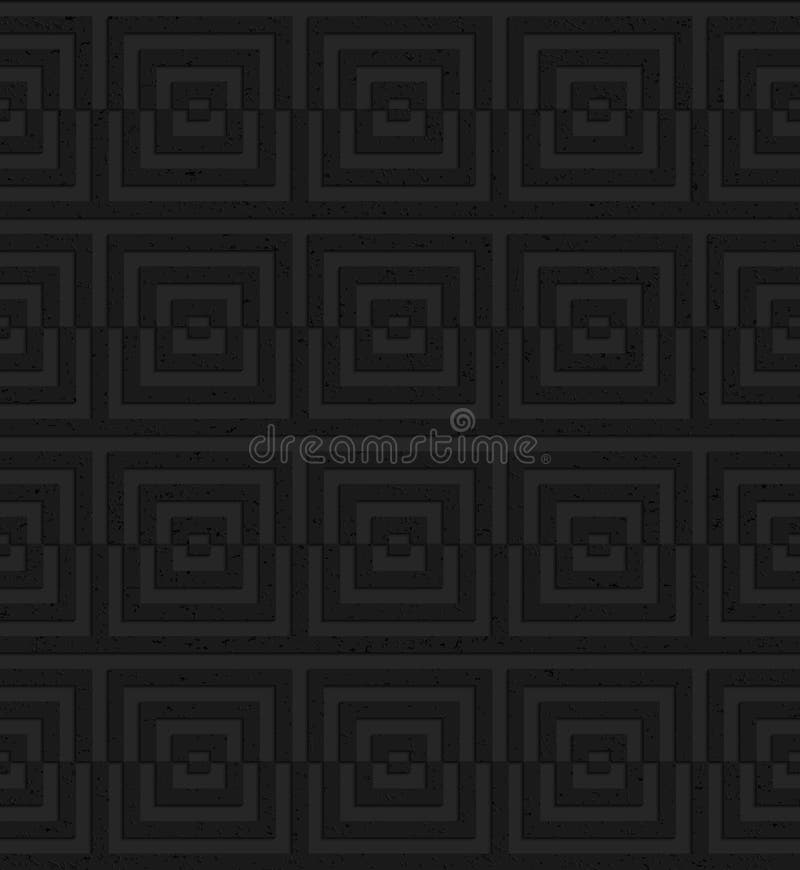 Textured Black Plastic Cut Squares Stock Vector - Illustration of ...