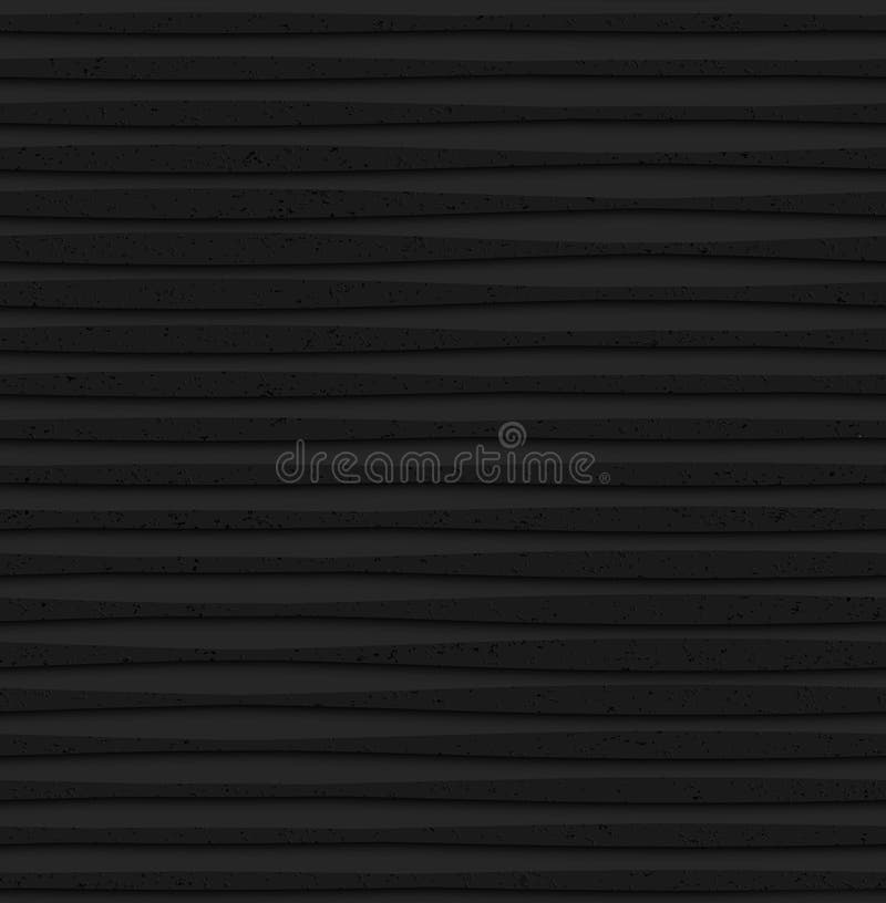 Textured Black Plastic Lines with Thickening Stock Vector ...