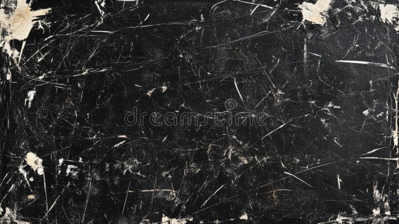 Textured Black Surface with Scratches and Marks for Design Use Stock ...
