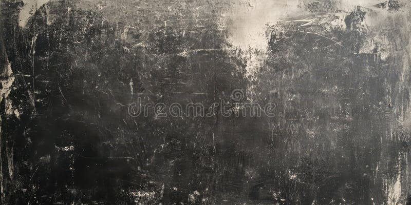 A Textured Black Surface with Scratches and Marks, Resembling a ...