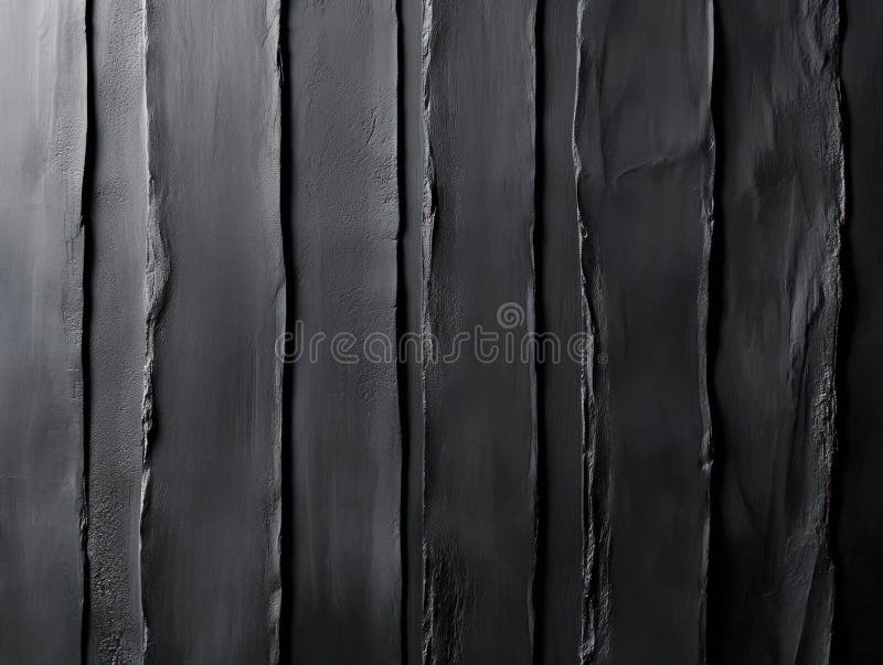 Textured Black Vertical Panels Abstract Background with High Contrast ...