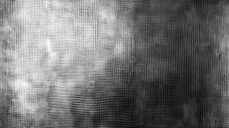 Textured Black and White Grid Pattern with Abstract Mesh Design Stock ...