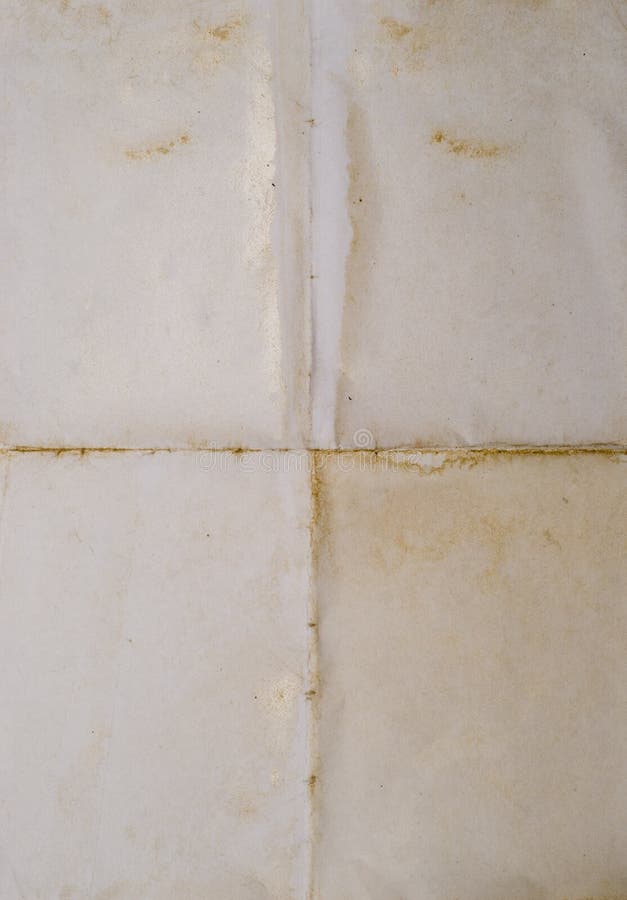 Folded Ancient Paper Texture, May Use for Background Stock Image ...