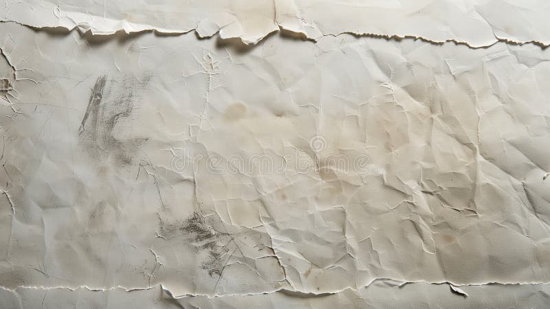 Textured Blank Paper Ripped with Grey Distressed Pattern, Soft Lines ...