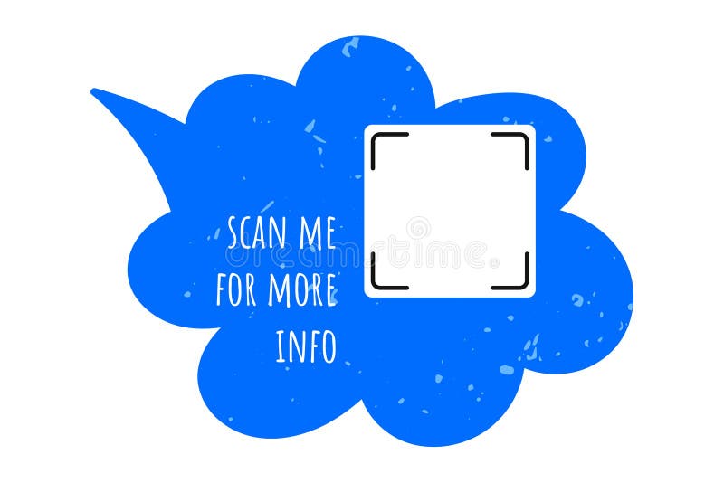 Scan Qr Code Hand Blue Background Stock Illustrations – 72 Scan Qr Code ...