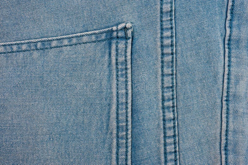 Textured Blue Denim Texture Stitched with a Button-up Texture Stock ...