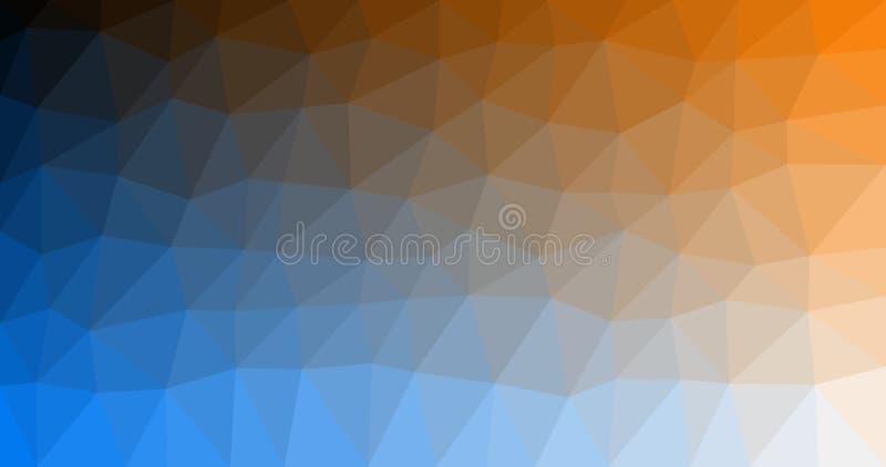 Textured Blue Orange Triangular Background for Wallpapers Stock Illustration - Illustration of ...