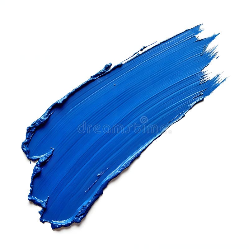 A Textured Blue Paint Blob stock illustration. Illustration of ...