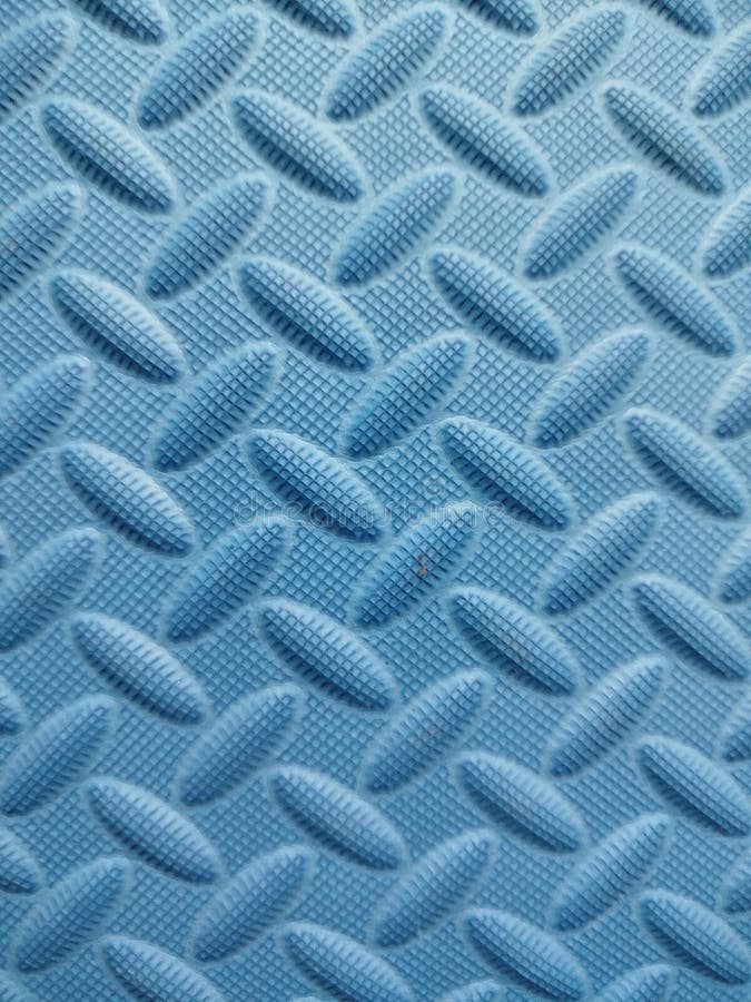 Textured Blue Plastic Surface with Oval Pattern Stock Photo - Image of ...