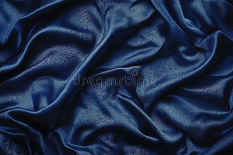 Textured Blue Silk Fabric stock image. Image of decor - 364507579
