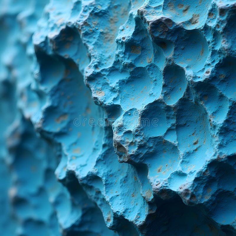 Textured Blue Surface with Rugged, Uneven Appearance Stock Image ...