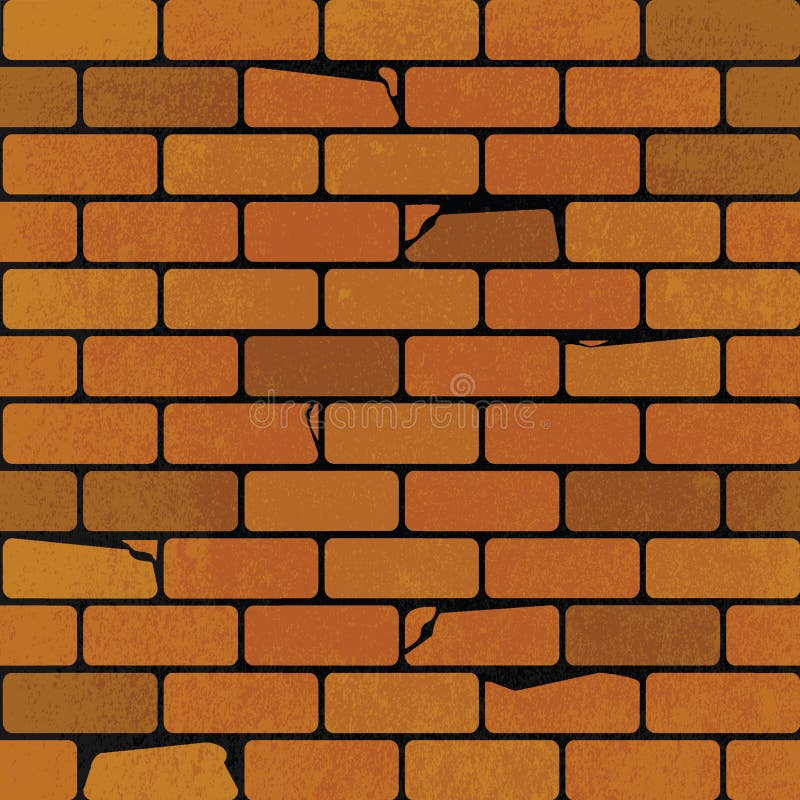 Textured Brick Background. Vector Illustration Decorative Design Stock ...