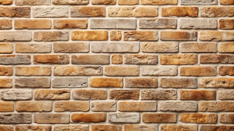 Textured Brick Wall Background Multi-hued Stone Blocks in a Classic ...
