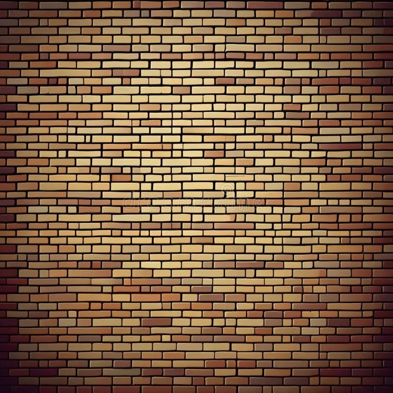 Textured Brick Wall Featuring Warm Tones and a Consistent Pattern ...