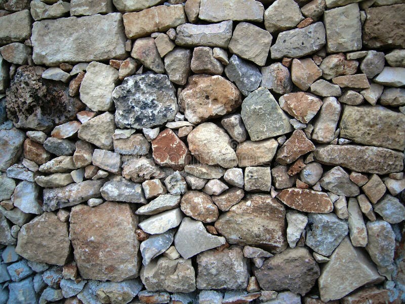 Rubble wall stock image. Image of gravel, object, crushed - 286260311