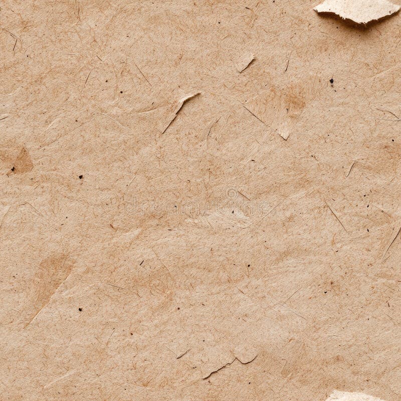 Textured Brown Cardboard Features a Uniform Appearance with Natural ...