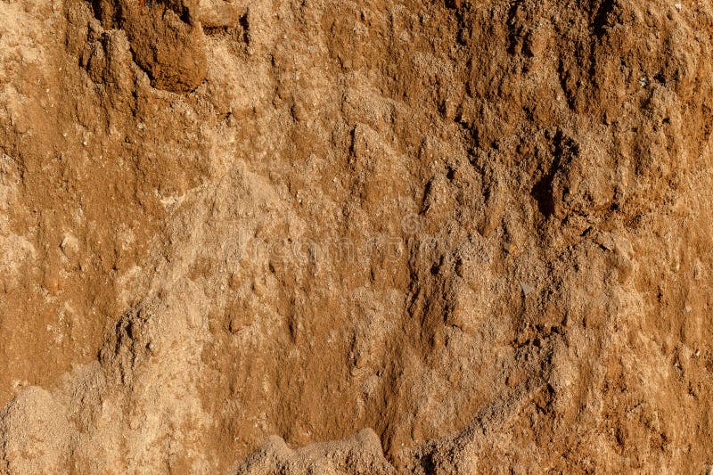 Textured Brown Earth Surface with Rough Terrain and Natural Patterns ...