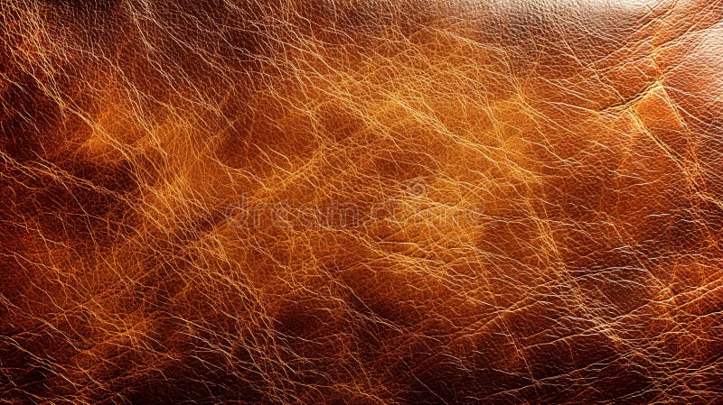 Rich Brown Leather Texture Backdrop for Design Mockups and Eco-friendly ...