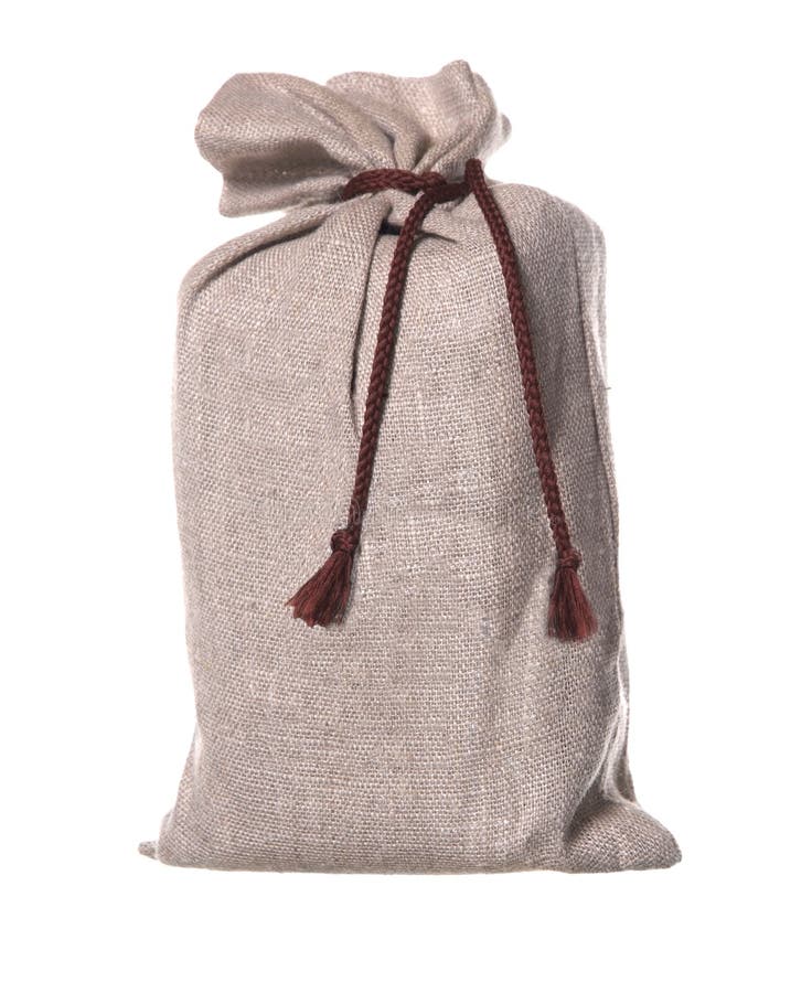 Textured brown sack stock image. Image of knot, fiber - 40639193