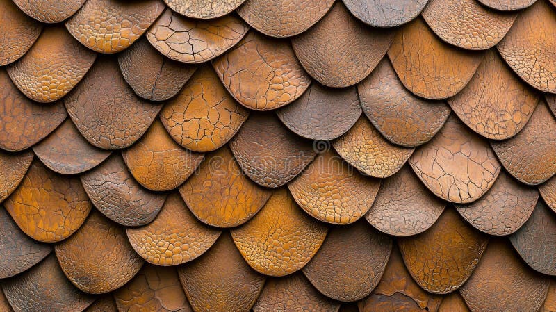 Textured Brown Scales Background with Natural Patterns Stock ...