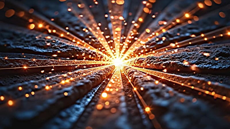 Textured Burst Broadcast Sparkle with Elegance, Breathe Generative AI ...