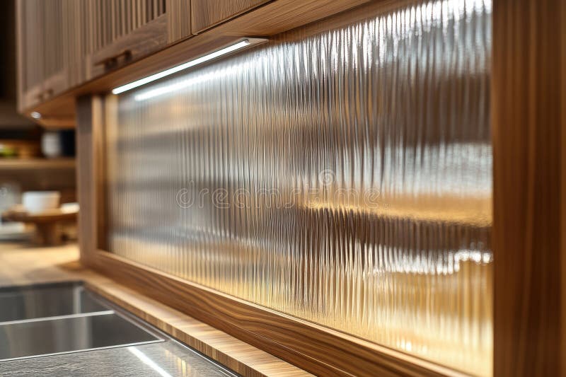 Textured Cabinet Inserts, Adding Reeded Glass Inserts To Cabinet Doors ...