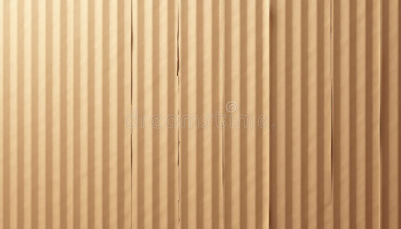 Textured Cardboard Wall with Vertical Lines Displayed in Natural Light ...