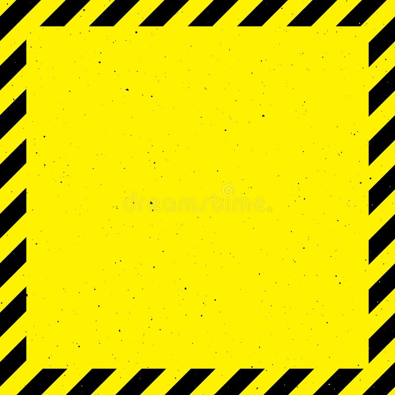 Caution Border Template