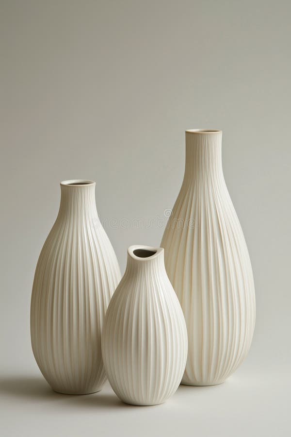 Textured Ceramics, Vase and Bowl Set, Unique Texture and Finish of a ...