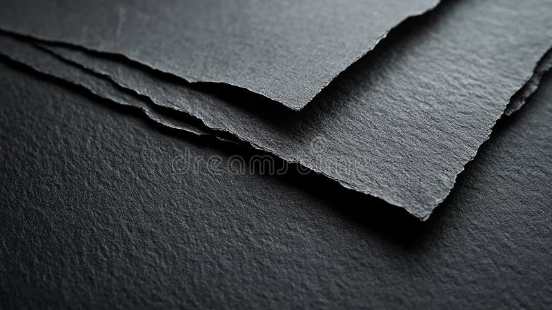 Textured Charcoal Paper Charcoal-colored Paper with a Fine, Textured ...