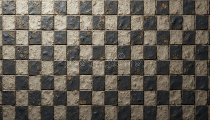 Textured Checkerboard Pattern Stock Image - Image of unique, flooring ...